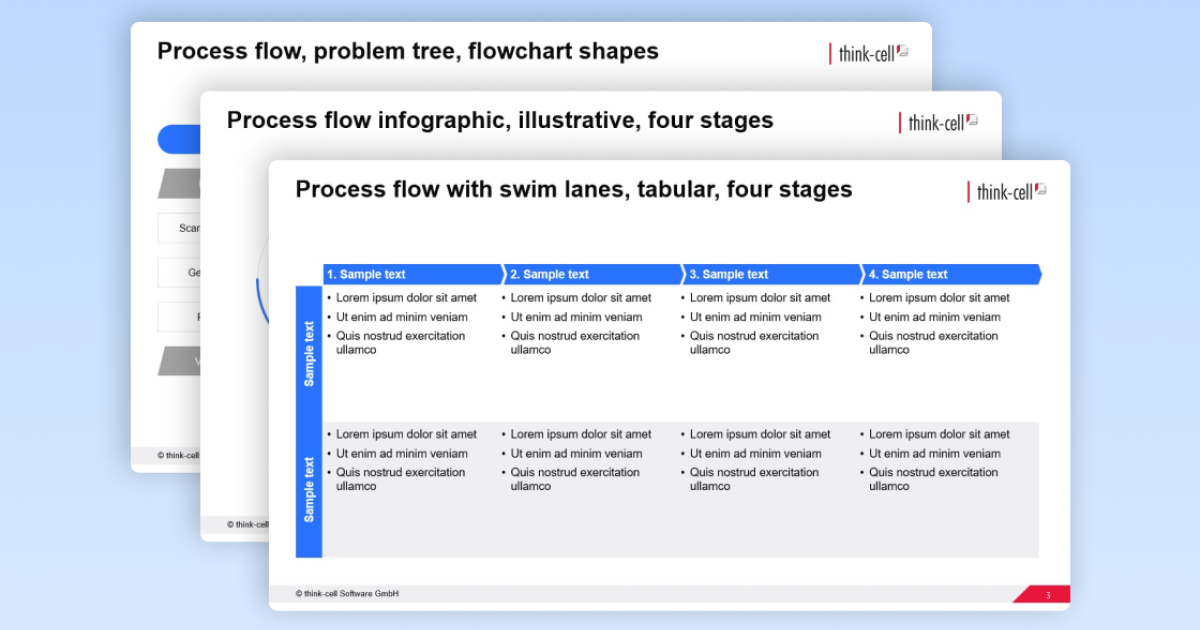 process chart template powerpoint