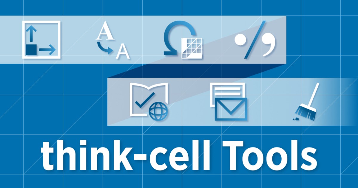 7 tools to boost your PowerPoint productivity | think-cell