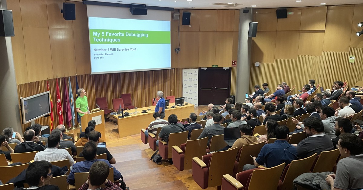 using std::cpp in Madrid, Spain 2024 | think-cell